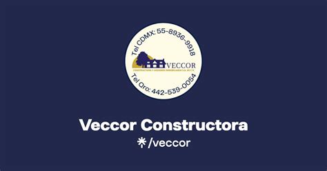 Veccor Constructora Twitter Instagram Facebook Linktree