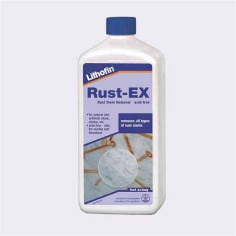 Rust Remover Lithofin Rust Ex Rock Unique Ltd