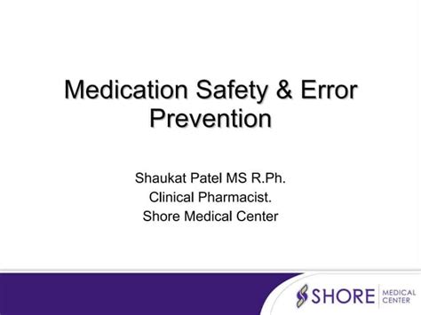 Medication Errors Ppt Pptx First Aid Injuries