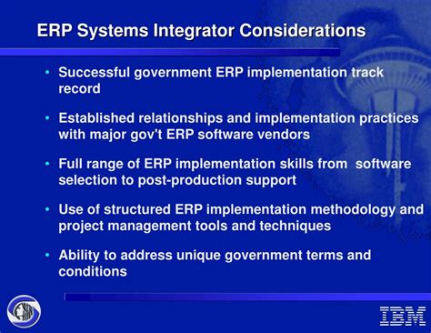 PPT ERP Implementation In Government PowerPoint Presentation Free Download ID