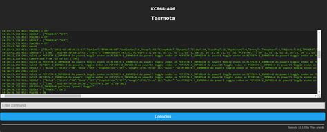 Kc868 A16 Input1 Toggle Output1 Automation Rules In Tasmota