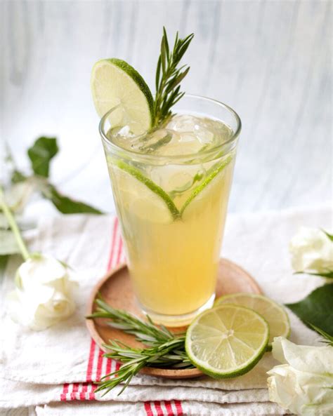 Gin Apple Elderflower Cocktail Sew White