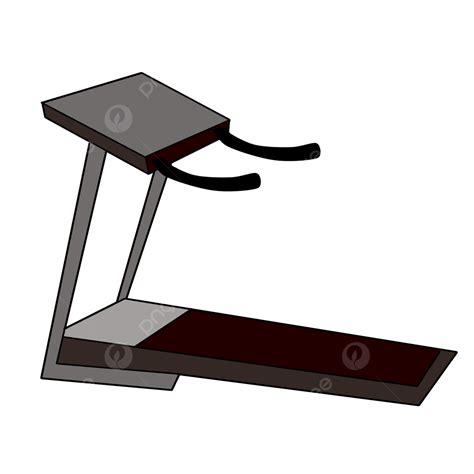 Treadmill Clipart PNG Images Treadmill Cartoon Treadmill Sports Motion Element PNG Image For