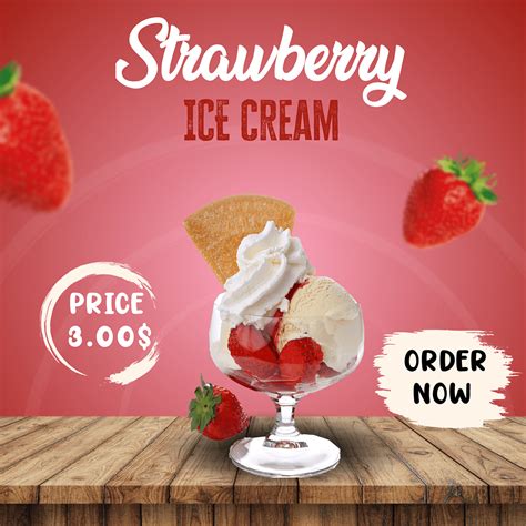 Ice Cream Social Media Post Design On Behance