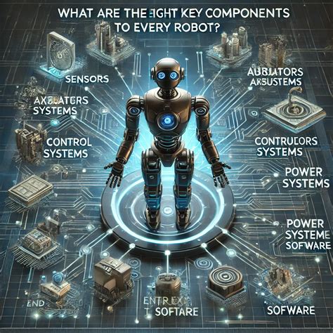 discover the 8 key components that make robots work