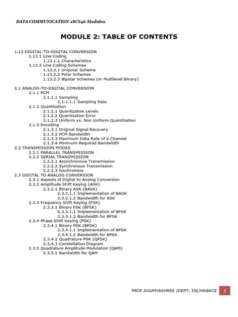 Dc Module2 Notes Pdf Modulation Sampling Signal Processing