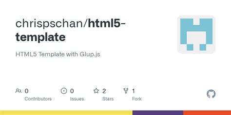 GitHub Chrispschan Html5 Template HTML5 Template With Glup Js