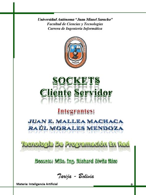 Sockets Cliete Servidor Pdf Zócalo De Red Java Lenguaje De