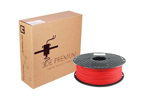 3de Premium Pla Matt Ruby Red 175mm 1kg Default Title Elgiganten Elgiganten