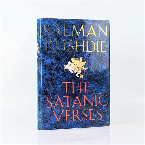The Satanic Verses By Rushdie Salman Near Fine Hardcover 1988 1st