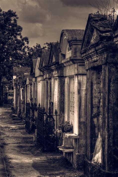 Cemetery New Orleans Cemeteries Gothic Aesthetic Cemeteries