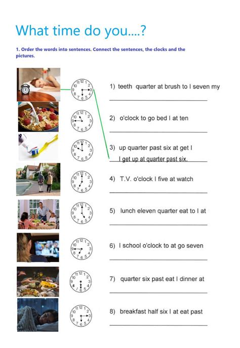 what time do you activity
