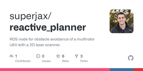 Github Superjaxreactiveplanner Ros Node For Obstacle Avoidance Of A Multirotor Uav With A