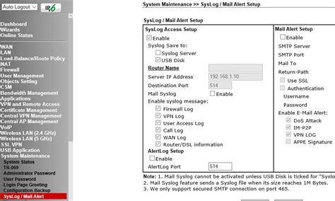 Capturing Router Syslogs For Diagnostic Purposes Draytek Faq