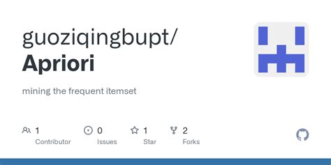 Github Guoziqingbuptapriori Mining The Frequent Itemset