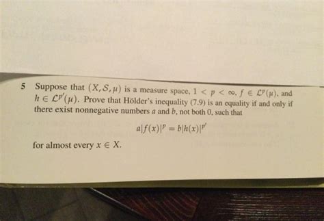 Solved Suppose that X S μ is a measure space Chegg com
