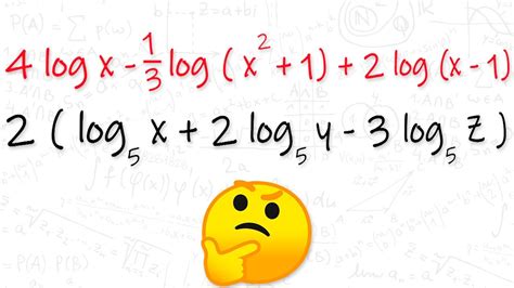CÓmo Debes Simplificar Expresiones Usando Las Leyes De Los Logaritmos Youtube