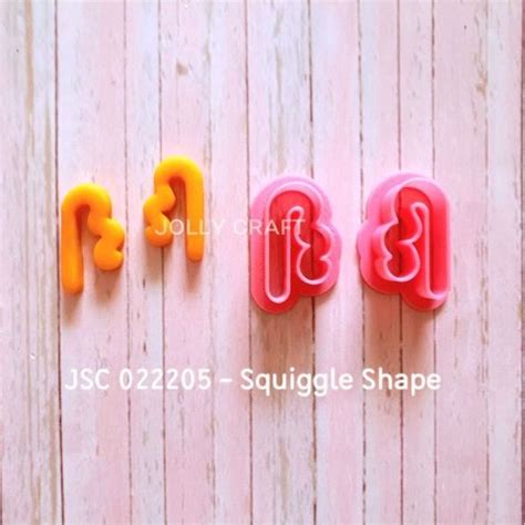 Jual Clay Cutter Squiggle Shape 2 Pcsset Shopee Indonesia
