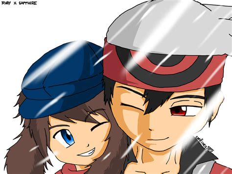 Ruby X Sapphire Pokemon Fanart By Confinez555 On Deviantart