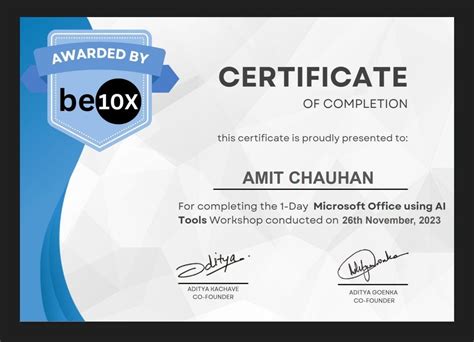 🚀 Exciting News! Achieved the BE10X ChatGPT Certificate! 🚀 Thrilled to ...