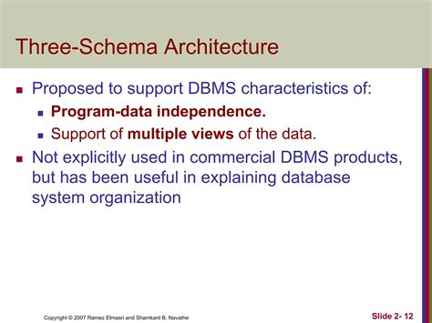 2 Database System Concepts And Architecture Pdf