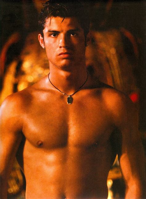 Shirtless Stars Cristiano Ronaldo