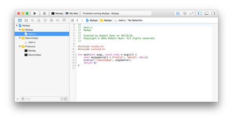 C Xcode Multiple Main Methods Stack Overflow