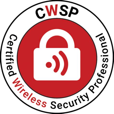 Cwsp Wi Fi Security Certified Wireless Security Professional Cwsp Wireless Certification
