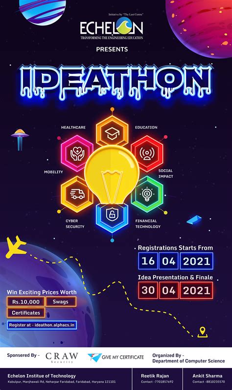 Ideathon Poster Design Behance
