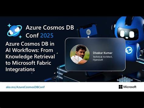 💡 how can you power end to end ai workflows with azure cosmos db
