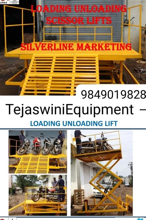 Mild Steel Loading Unloading Lift At 185000 In Hyderabad ID