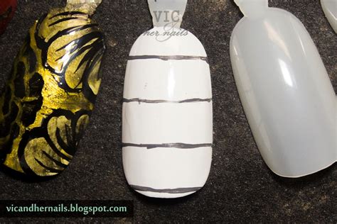 Vic And Her Nails Geometric Diamond Pattern Nail Art Tutorial