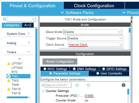Stm32 Timer Explanation And Configuring On Stm32cubemx