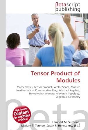 Tensor Product Of Modules Amazon In Books