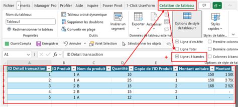 Les Tableaux Structurés Dans Excel Xlérateur