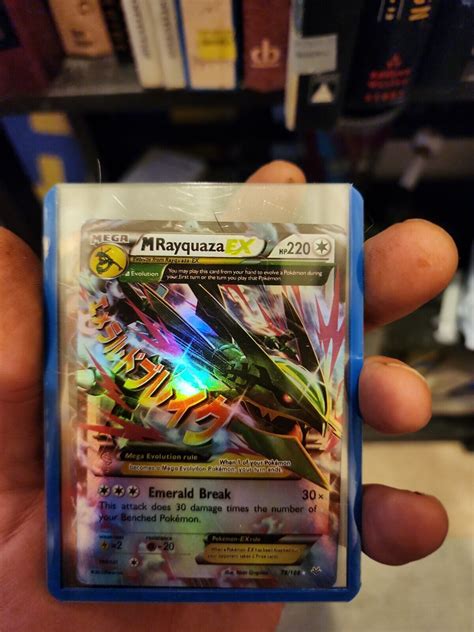 Mega M Rayquaza Ex Full Art Xy Roaring Skies Pokemon Card Nm Values Mavin