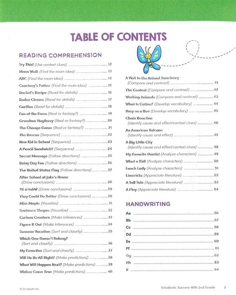 Scholastic Success With 2nd Grade Workbook Bookxcess