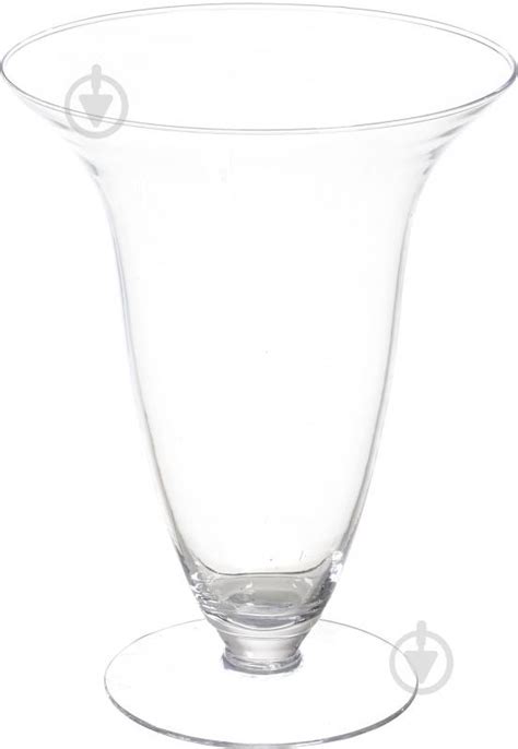 ᐉ Ваза скляна Бухарест прозора 26 5 см • Краща ціна в Києві Україні • Купити в Епіцентр К