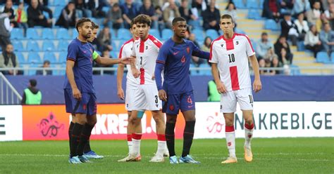 საქართველოს ახალგაზრდული ნაკრები ნიდერლანდებთან დამარცხდა ეროვნული ნაკრები