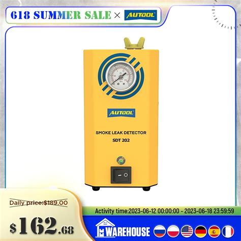 Autool Sdt202 자동차 연기 발생기 자동차 연기 기계 테스터 스모그 가스 누출 로케이터 스모그 테스터 연기 누출 감지기파이프 연기 누출 감지기 도구