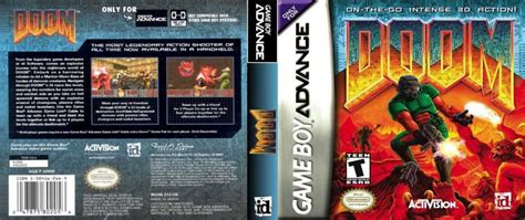 Doom Game Boy Advance Videogamex