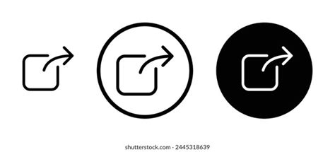 resize icon set upscale streamline screen stock vector royalty free