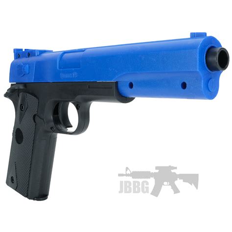 2123a1 1911 Airsoft Spring Pistol Vigor Two Tone Blue Just Bb Guns