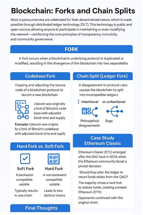 blockchain forks and chain splits most cryptocurrencies are celebrated