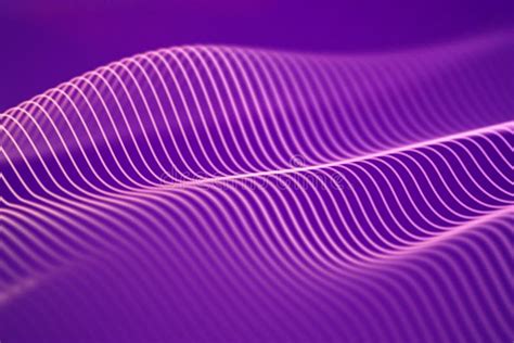 3d Sound Waves Big Data Abstract Visualization Stock Vector Illustration Of Business Rainbow