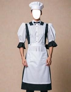 Guy Maid Costume Face Swap Insert Your Face ID
