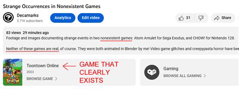 Youtube Is Detecting My Original Work As A Game That It Isnt How Do I