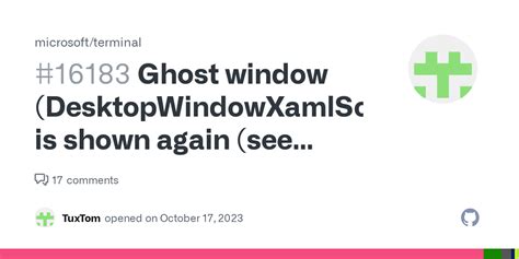 Ghost Window Desktopwindowxamlsource Is Shown Again See Issue 6507