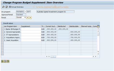 IM SAP Tcode Change Supplement To Invoice Prog Position