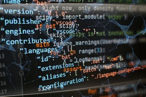 Desenvolvimento De Sites Desenvolvedor Trabalhando Em Códigos De Programa No Escritório